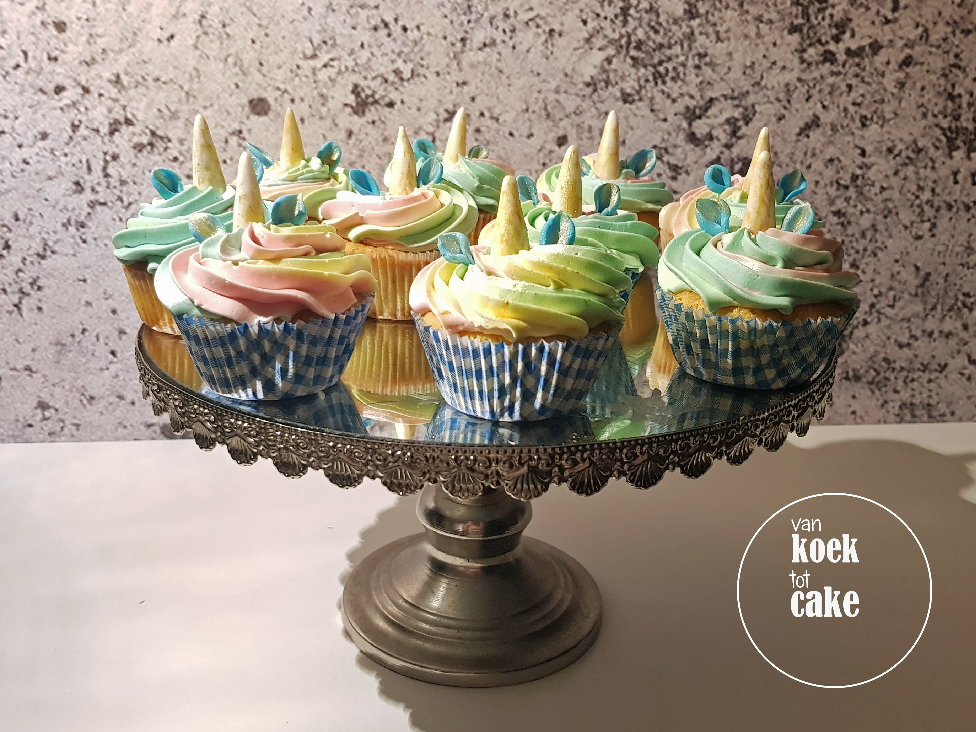 CUPCAKES | Unicorn cupcakes – Van koek tot cake