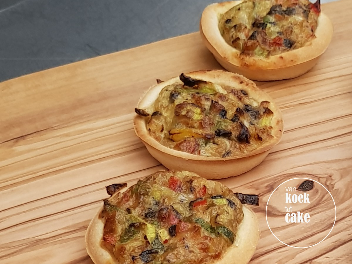 RECEPT | Vegetarische mini quiches – Blondies, Brownies & Bars
