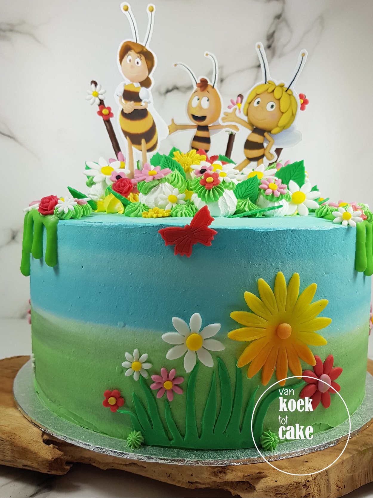 TAART | Maya de Bij verjaardagstaart – Van koek tot cake