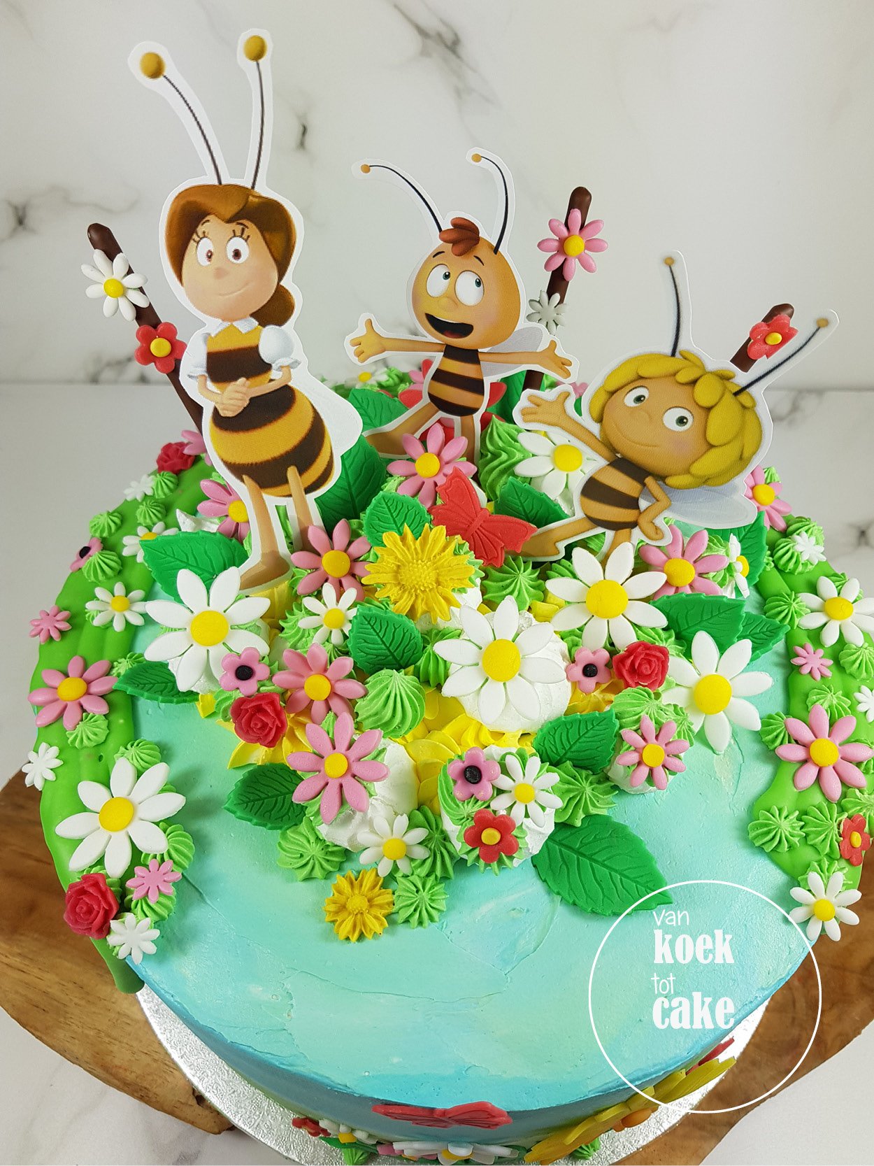 TAART | Maya de Bij verjaardagstaart – Van koek tot cake